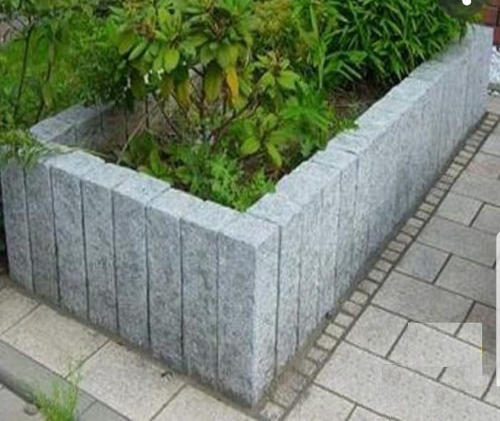 Ogrodowa Palisada Granitowa G603 120x10x10 cm Kamienie naturalne ...